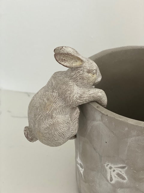 Rabbit pot-hanger - Natural or Platinum – Ivy Home Interiors